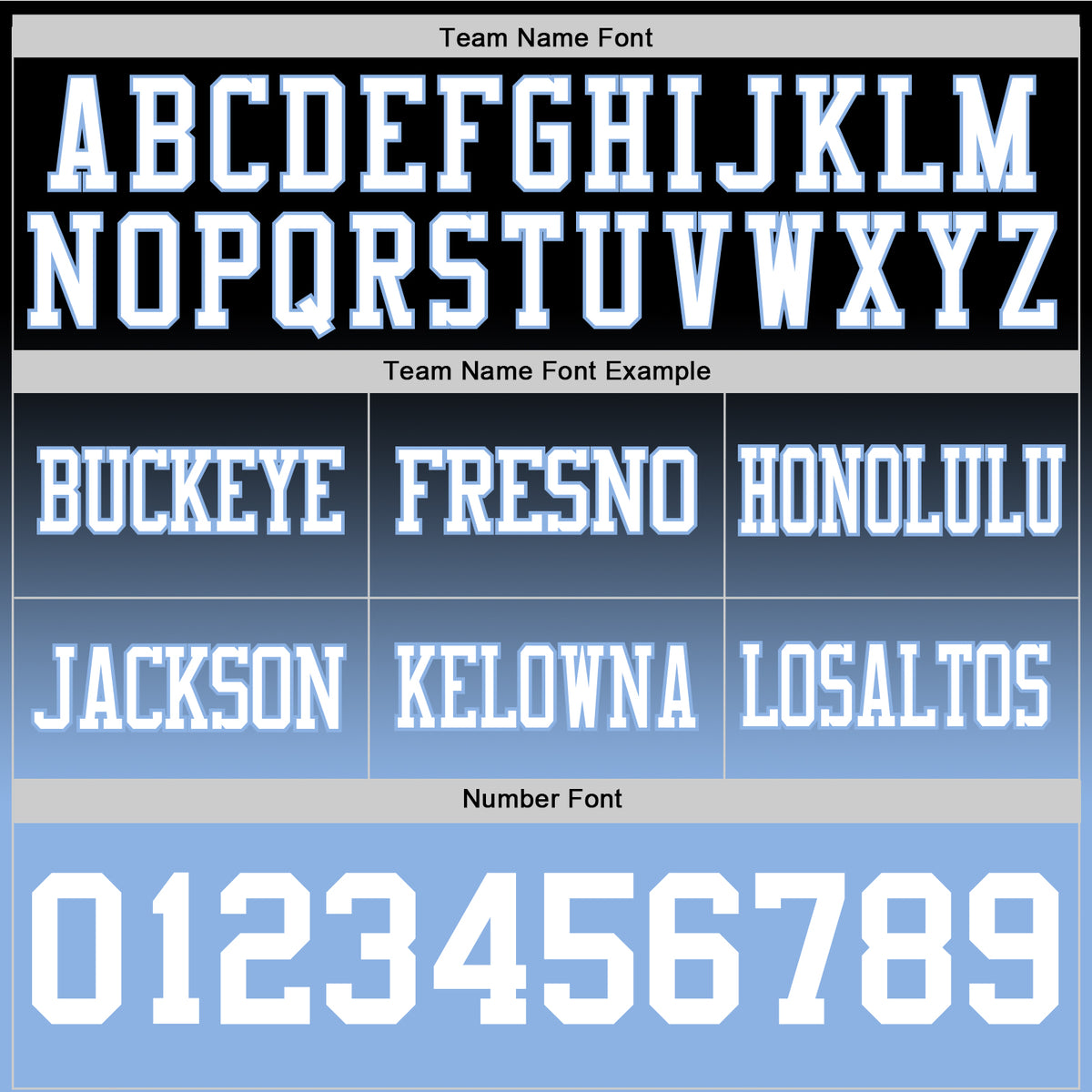 Custom Black White-Light Blue Mesh Authentic Fade Fashion Football ...