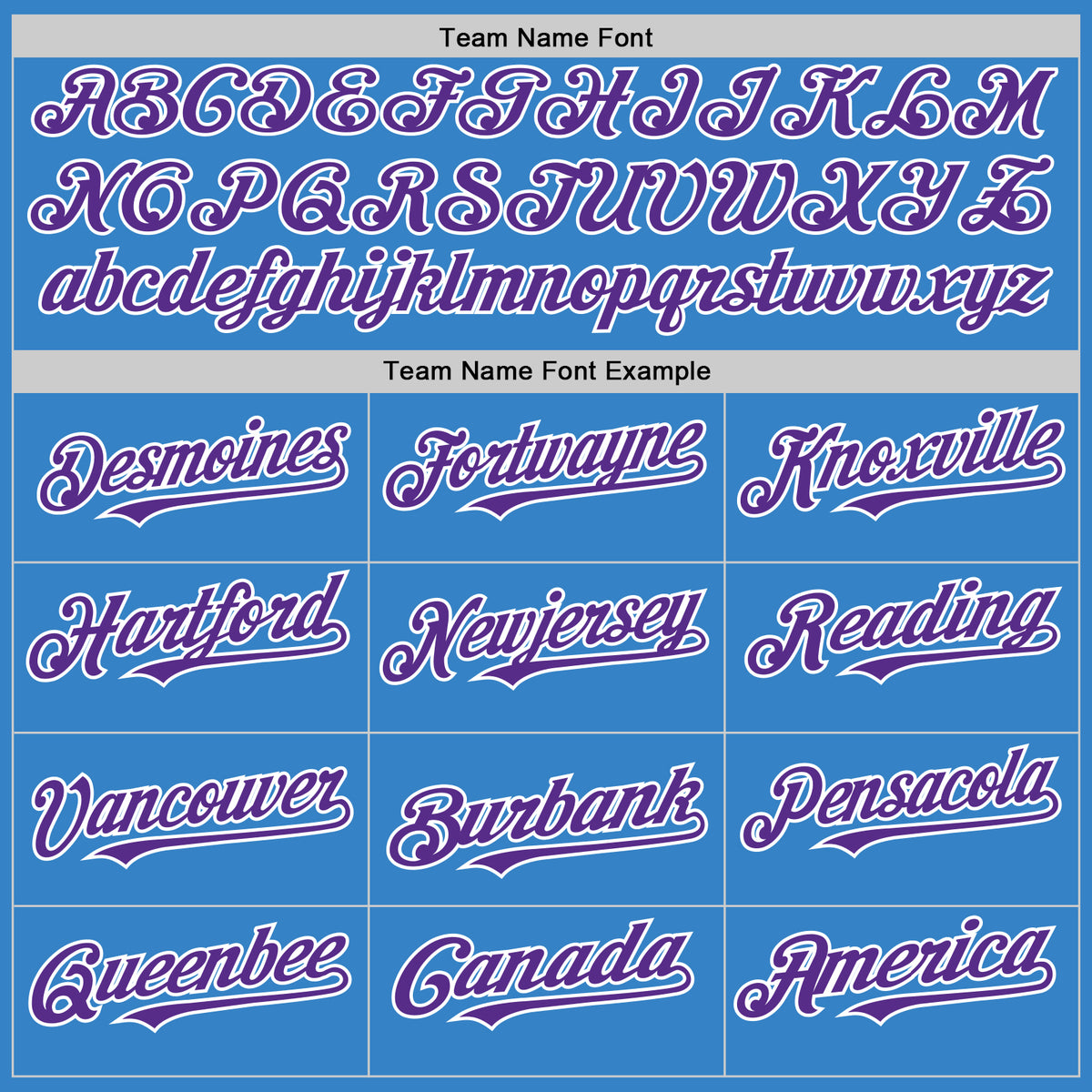 Custom Powder Blue Purple-White Authentic Sleeveless Baseball Jersey ...