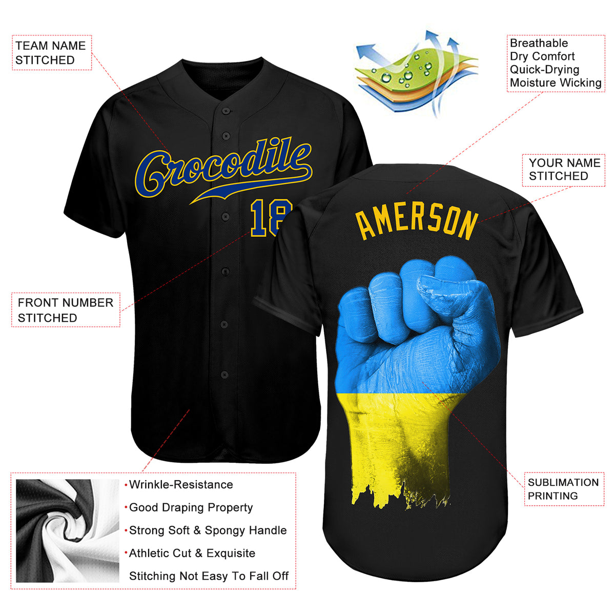 Custom 3D Pattern Design Solidarity With Ukraine Patriotic And ...